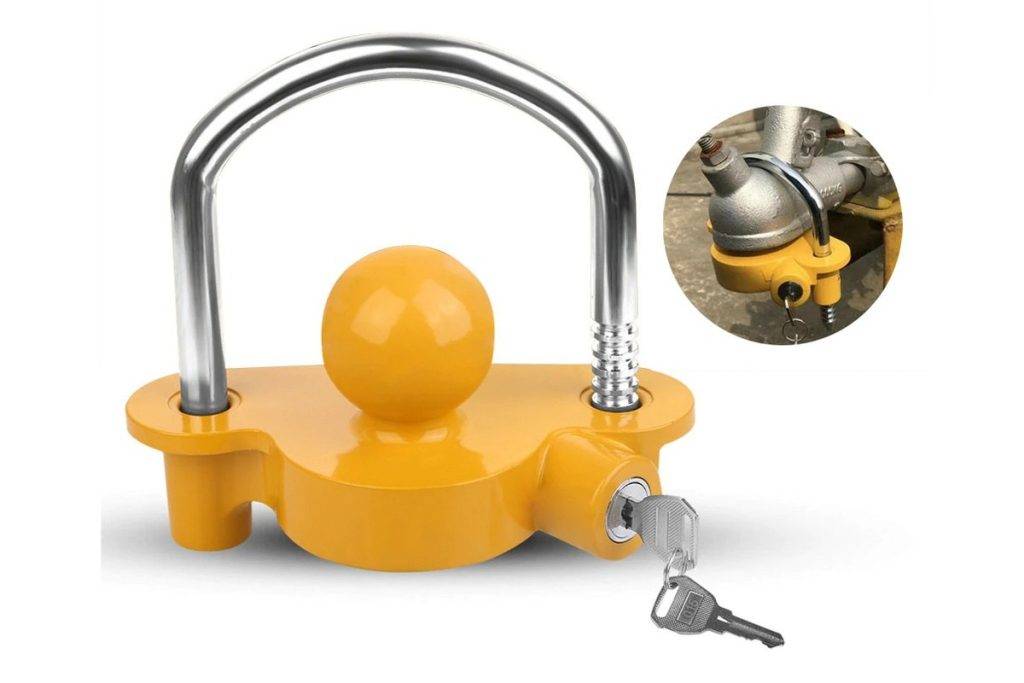 Coupling ball lock - Auckland Food Trailers